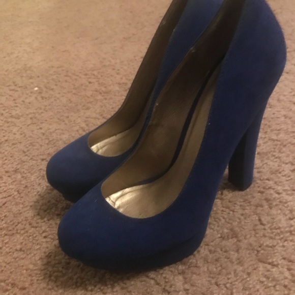 Shi by JOURNEYS | Shoes | Royal Blue Heels | Poshmark